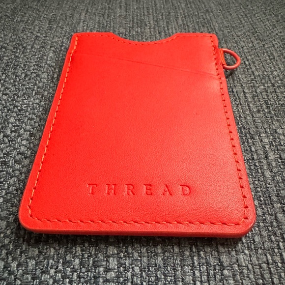 Thread Wallets | Bags | Thread Vertical Wallet In Red | Poshmark